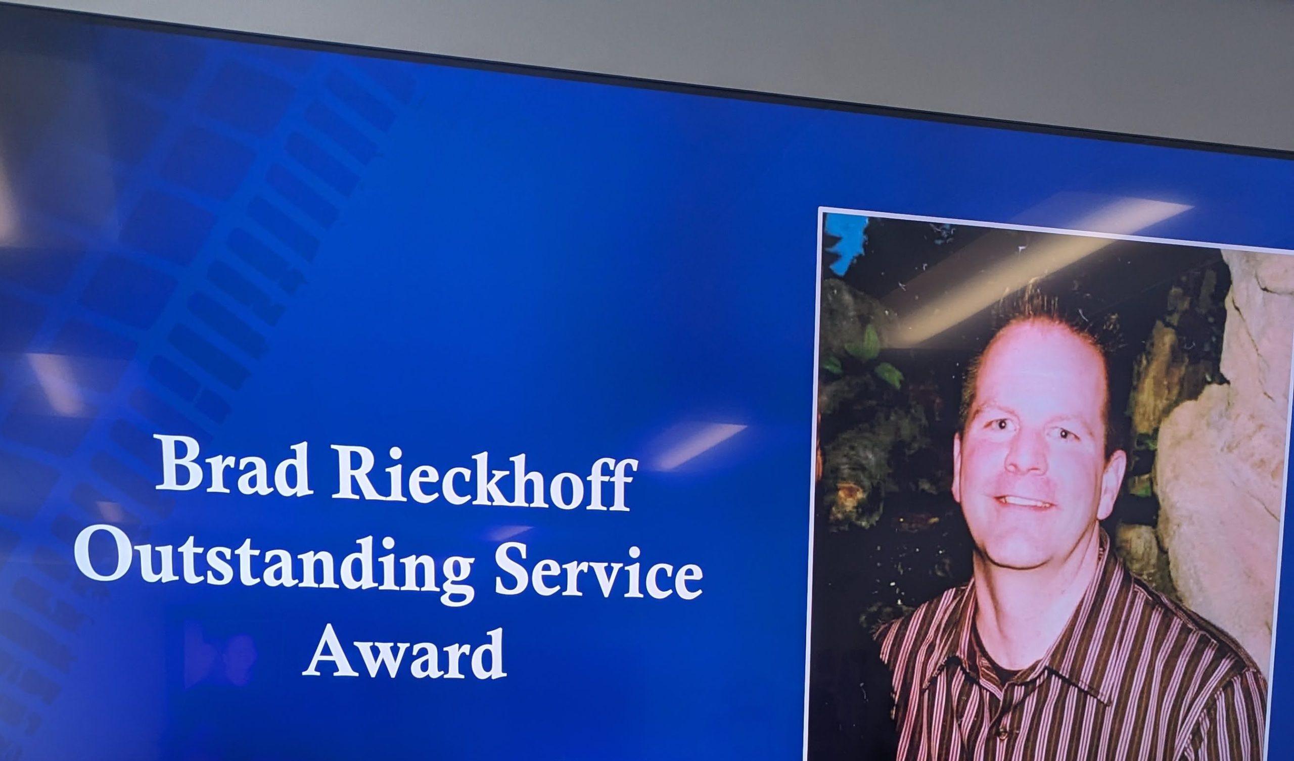 The Brad Rieckhoff Outstanding Service Award - Truckers Insurance ...